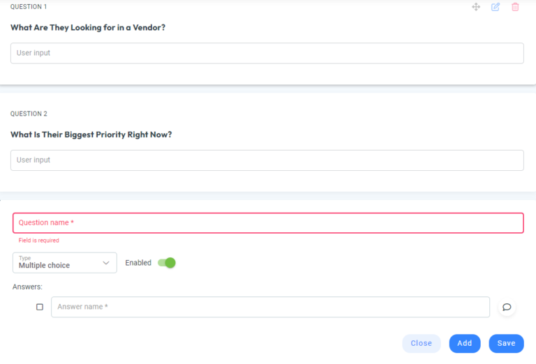 Questions – Visit Connect Knowledgebase