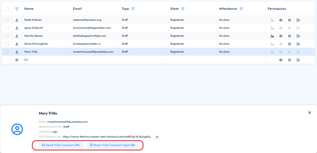 Team – Visit Connect Knowledgebase