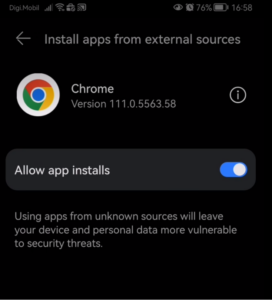 Installation Issues on Android – Visit Connect Knowledgebase