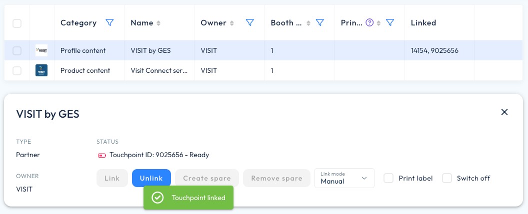 Linking Touchpoints using Visit Create – Visit Create Knowledgebase