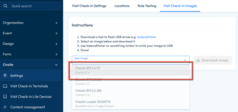 Using Check-in on laptops – Visit Create Knowledgebase