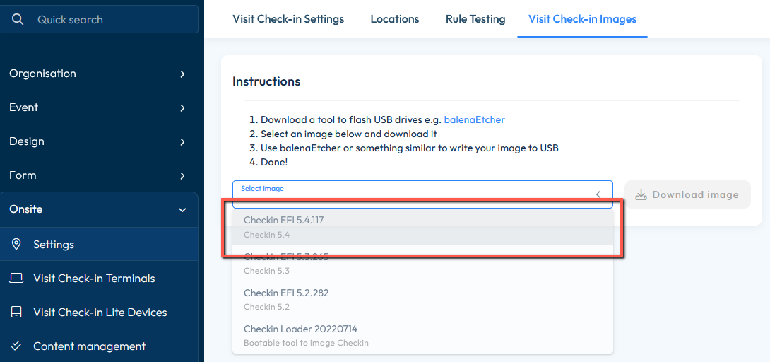 Using Check-in on laptops – Visit Create Knowledgebase
