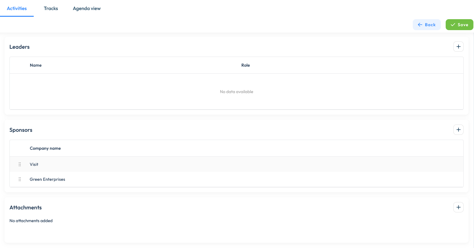 Exhibitor Management – Visit Create Knowledgebase