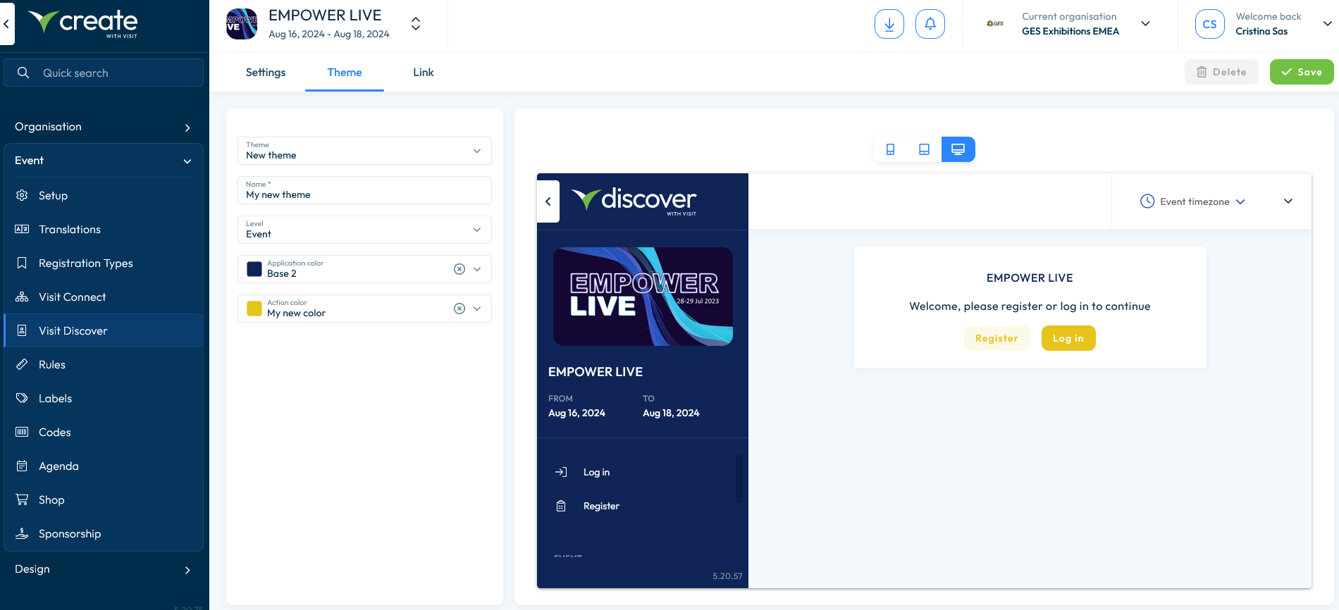 Visit Discover – Visit Create Knowledgebase