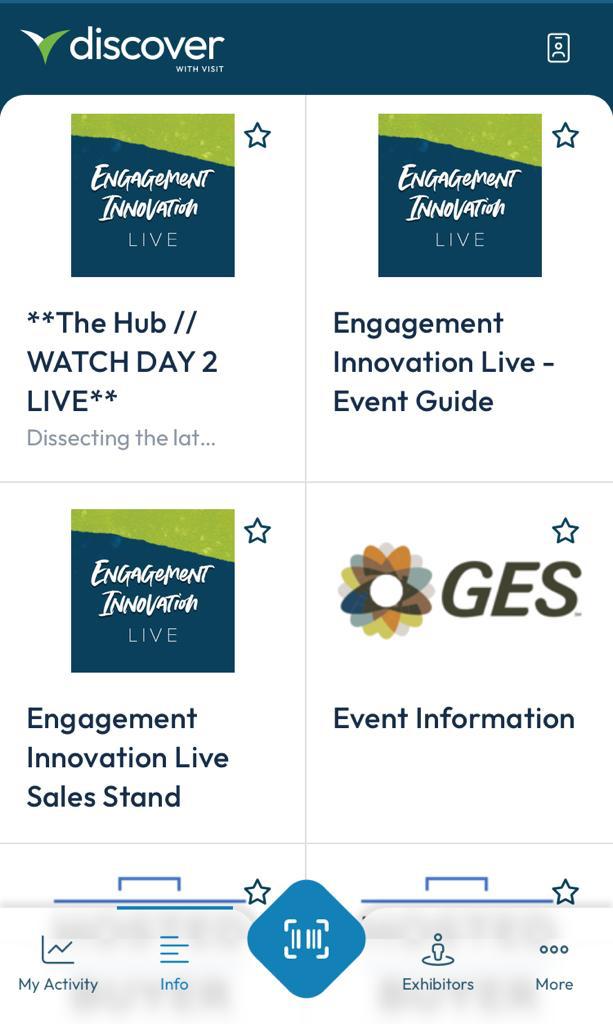 Event Information (Info) – Visit Discover Knwoledgebase