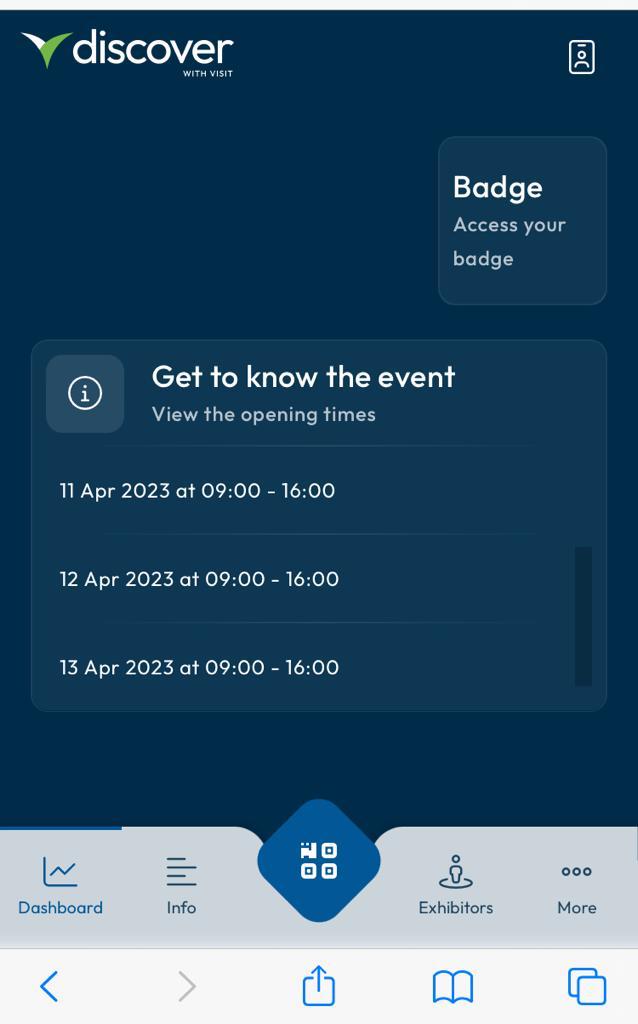Dashboard – Visit Discover Knwoledgebase